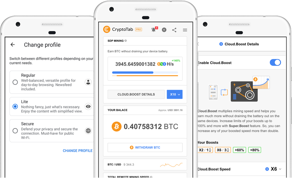 It’s time to try 10x mining speed! | CryptoTab Browser